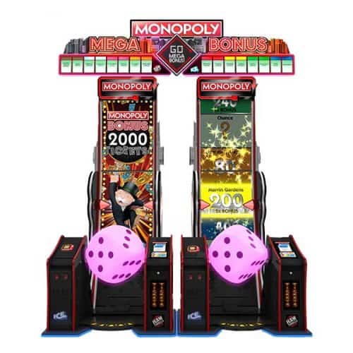 Monopoly Roll 'N Go Redemption Arcade Game by ICE - Betson