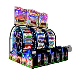 Carnival Wheel - Multi-Spin Redemption Game - Team Play