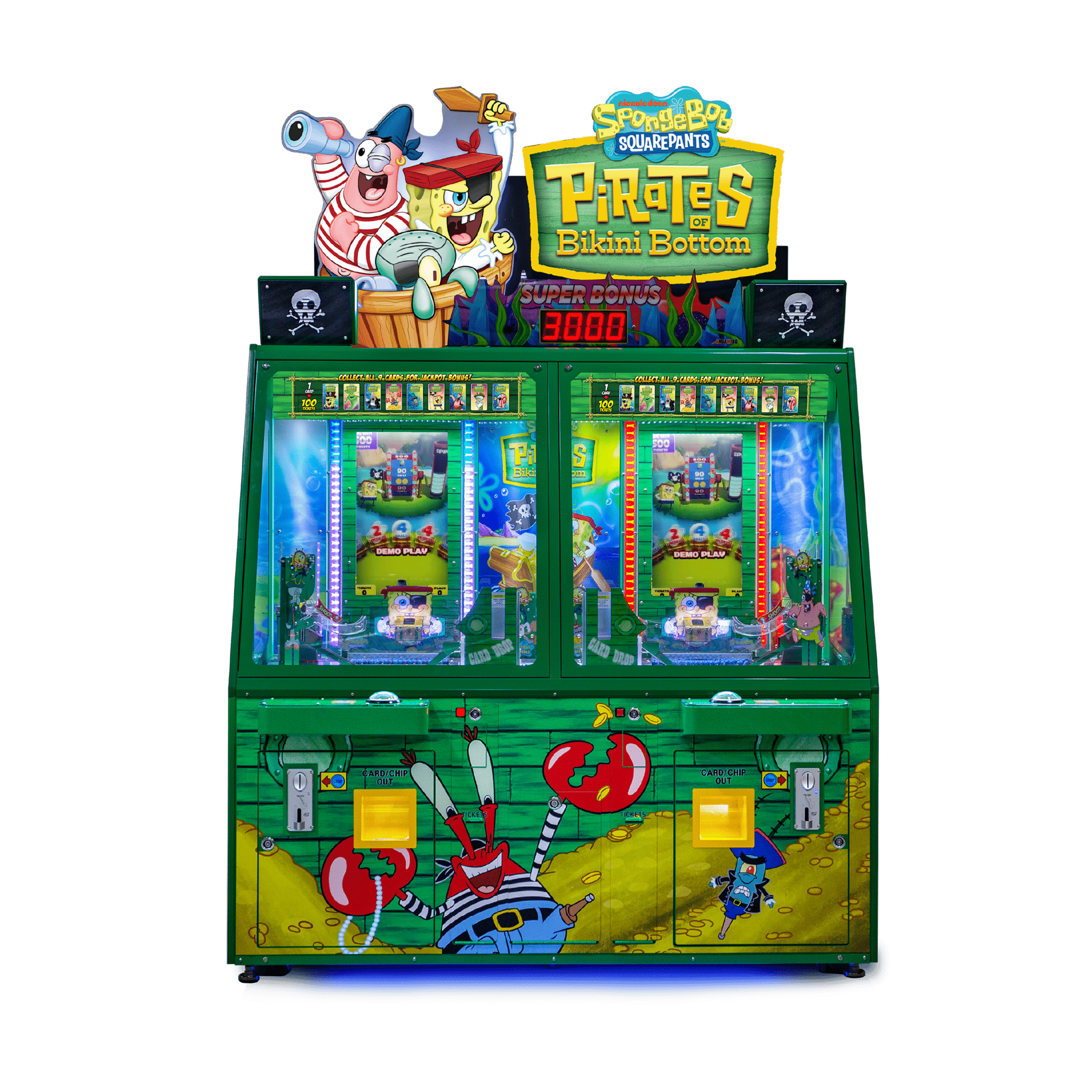 SpongeBob Pirates of Bikini Bottom - Arcade Game - Betson Enterprises