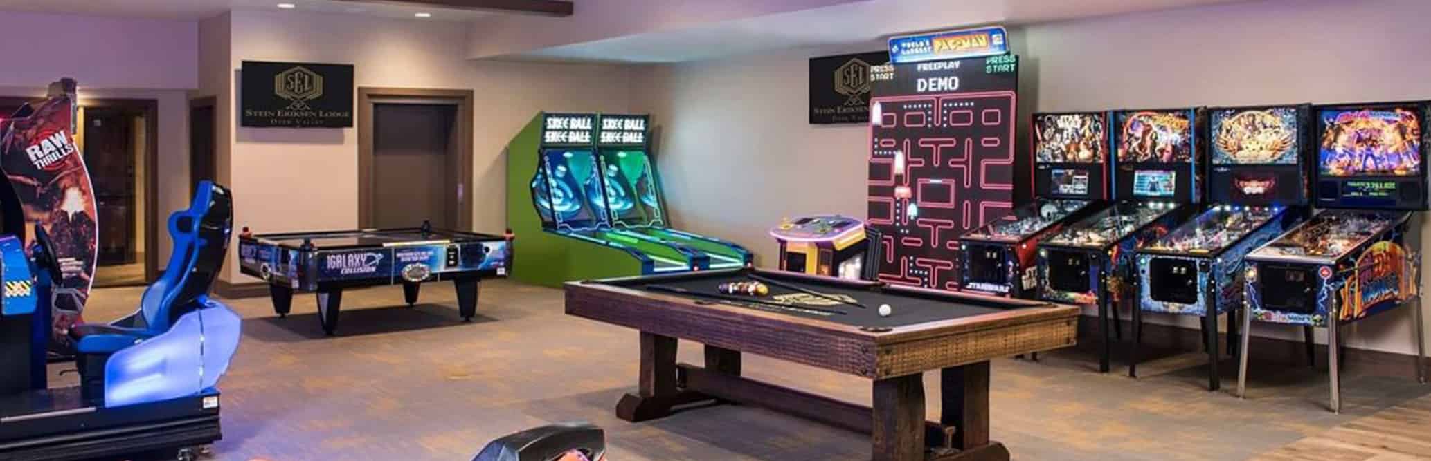 Free Play Arcade Game Rooms Boost Business for Hospitality