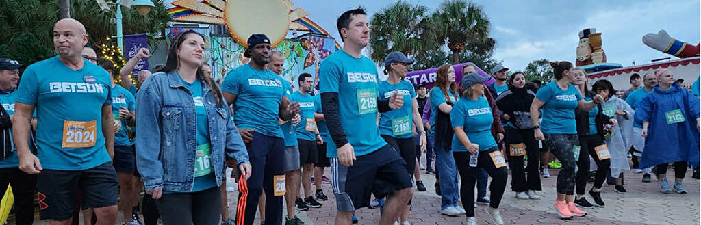 Betson Joins 17th Annual IAAPA Footprints from the Heart 5K Fun Run