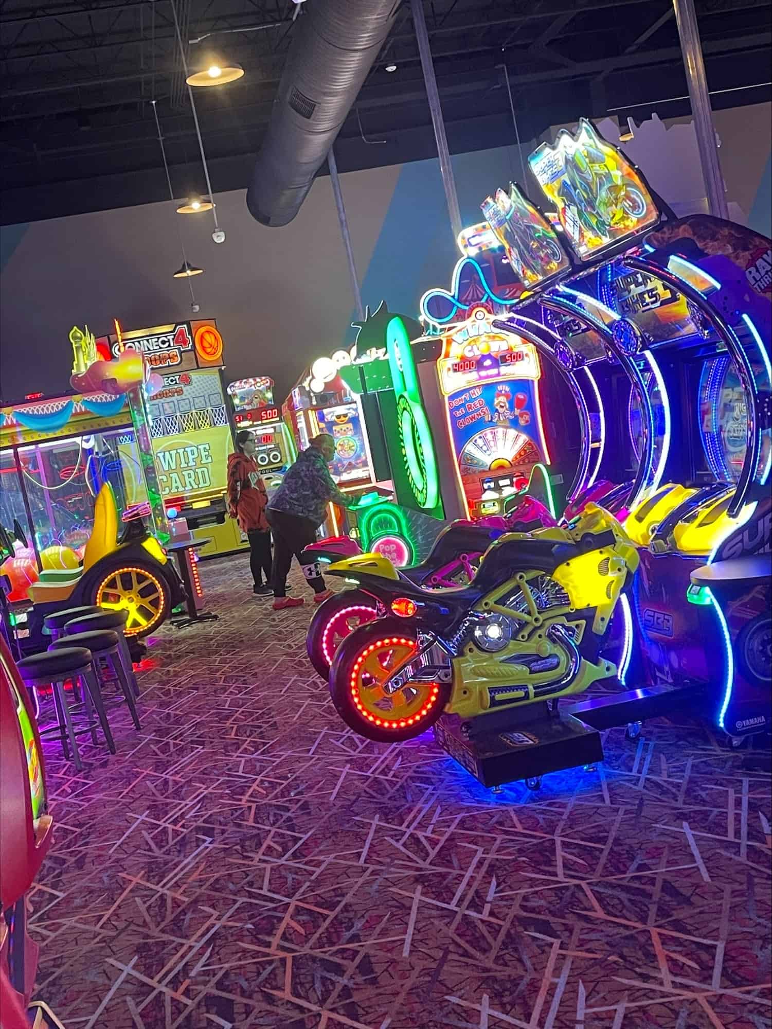 Betson Installs 80-piece game room at Spare Time Entertainment