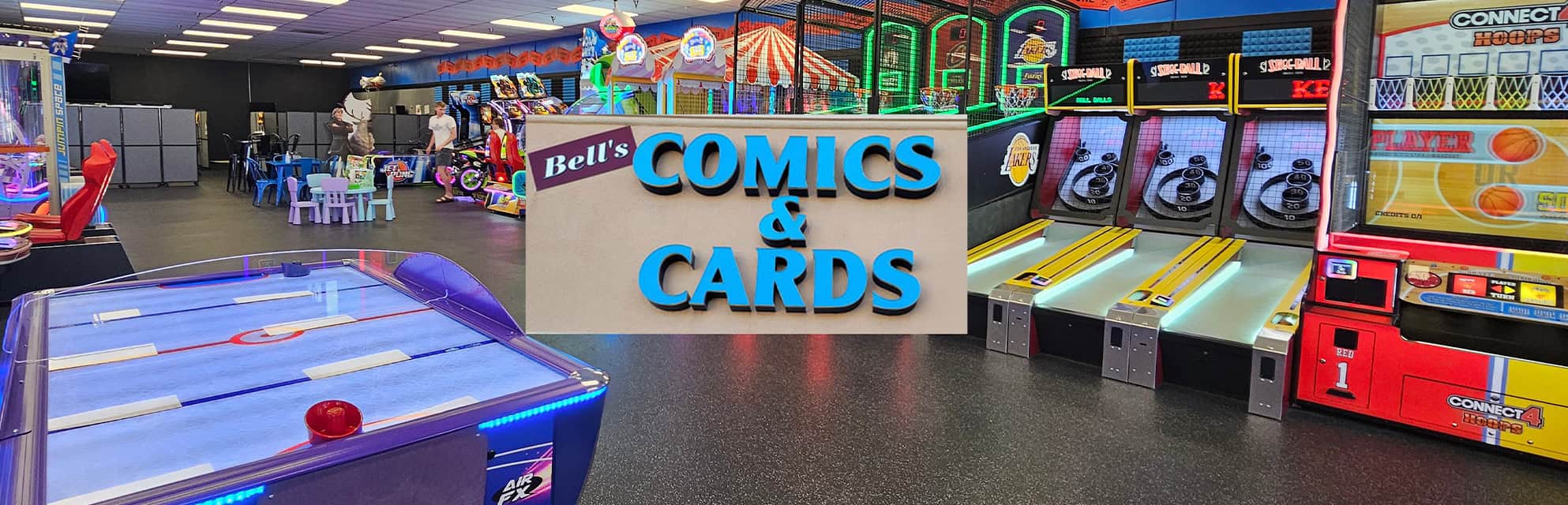 Bell’s Comics & Cards Expands with New Arcade by Betson